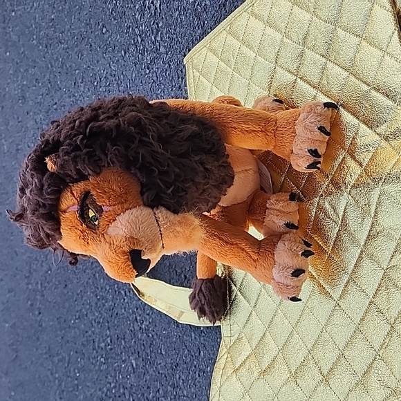 Disney | Toys | Vintage Scar Stuffed Toy From The Lion King Collectors ...